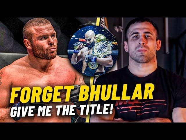 Watch: Heavyweights get heated ahead of ONE Championship: Bad Blood
