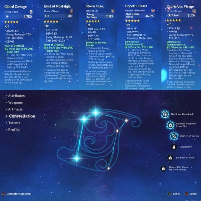 Best Genshin Impact Xingqiu builds in February 2022