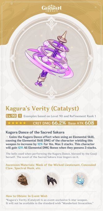 How to get free Oathsworn Eye catalyst in Genshin Impact