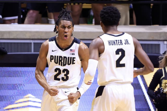 Watch: Jaden Ivey's monster dunk en route to his sublime 25 point ...