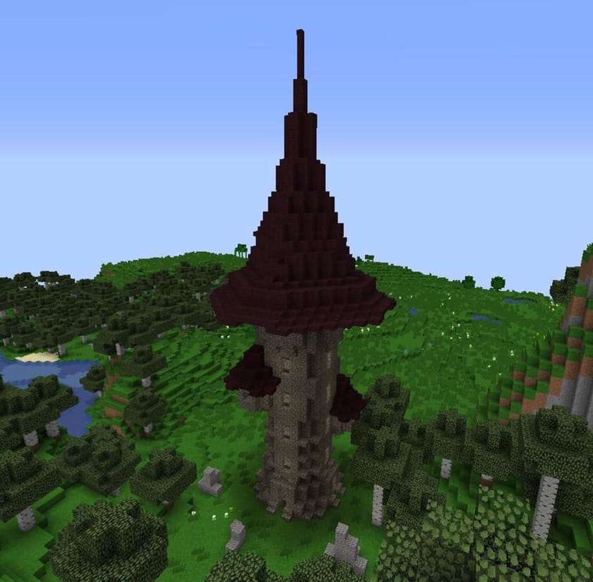 How to build a wizard tower in Minecraft