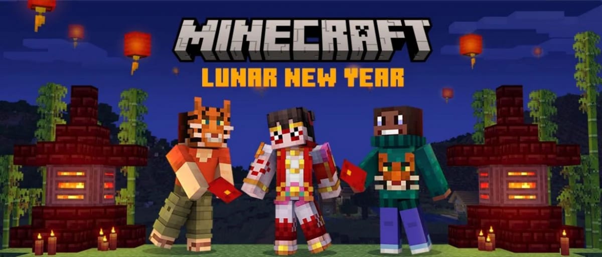 How to play Minecraft's Lunar New Year world this February