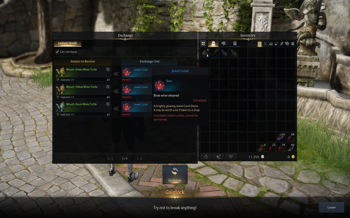 How to get a turtle mount in Lost Ark