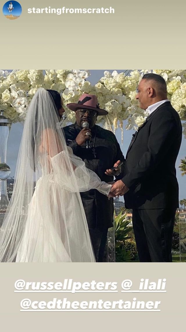 Watch: Bruce Buffer announces Russell Peters' wedding walkout