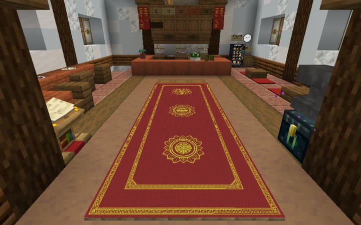 Minecraft Redditor shares beautiful custom carpets made with maps