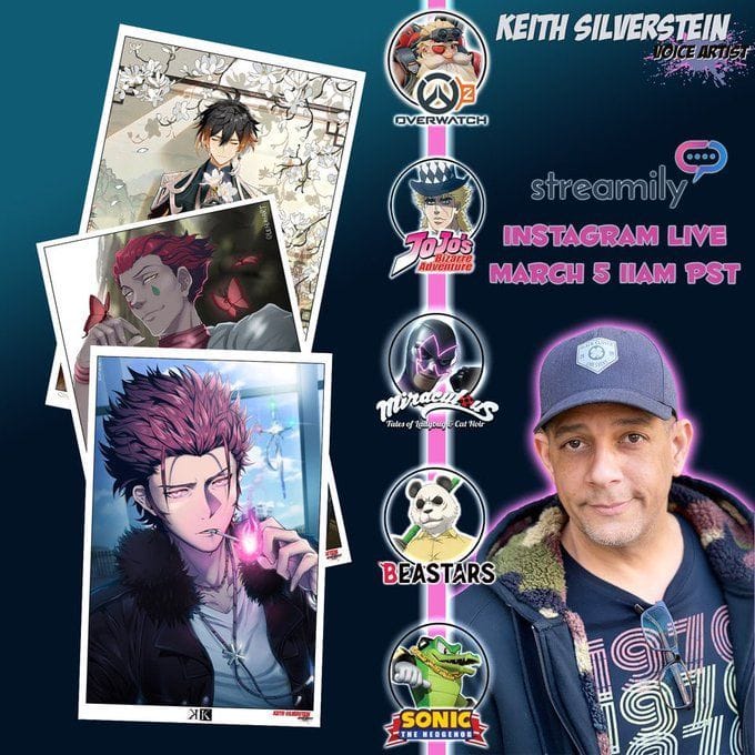 Who does Keith Silverstein voice in Genshin Impact?