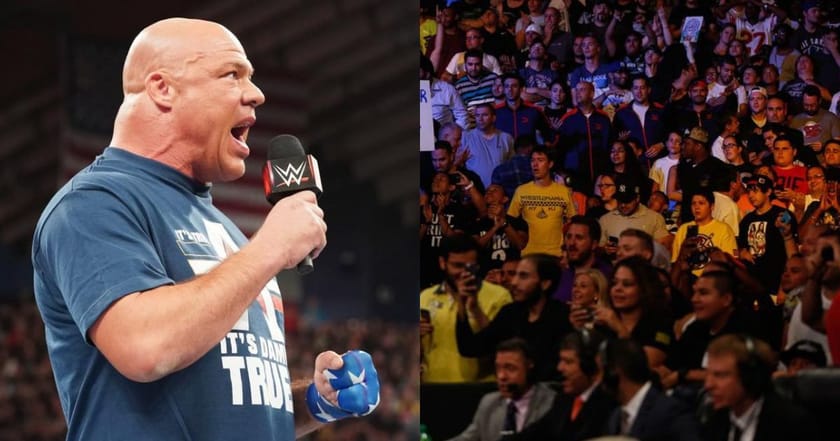 Kurt Angle reveals WWE crowd chant that always threw him off