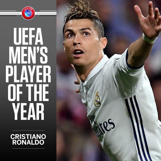 Ranking 5 best UEFA Player of the Year award winners