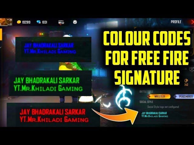 Unique Free Fire Nickname and Signature tricks in February 2022: All ...