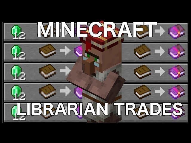 Top 5 Librarian villager trades in Minecraft