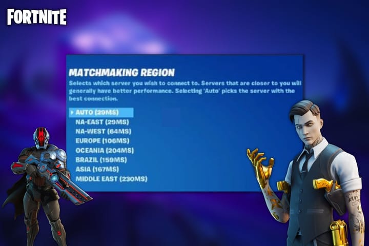 Which Fortnite region has the easiest lobbies as of 2022? All regions ...