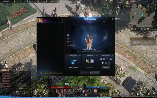 How to name and rename your pet in Lost Ark