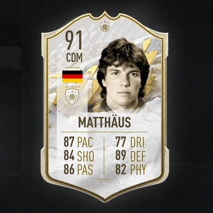 FIFA 22 Ultimate Team: Lothar Matthäus Mid Icon card
