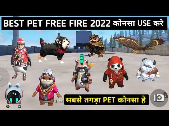 Best Free Fire pets with healing abilities after OB32 update