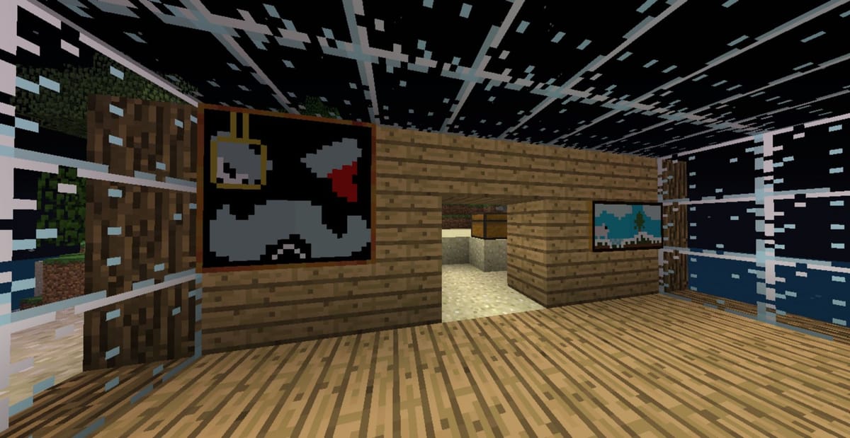 How to make custom paintings in Minecraft