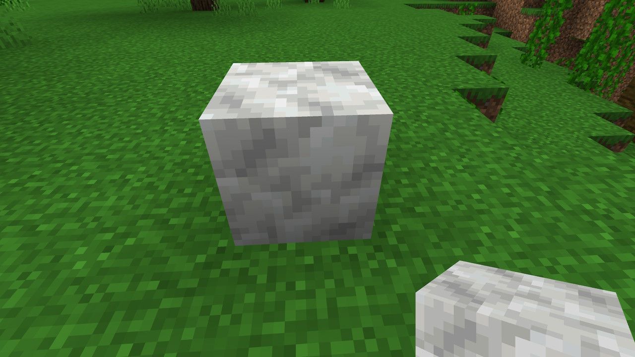 What does Calcite do in Minecraft?