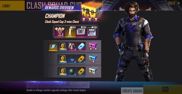 Free Fire MAX CS Cup: Get free room card, emote, and more this week