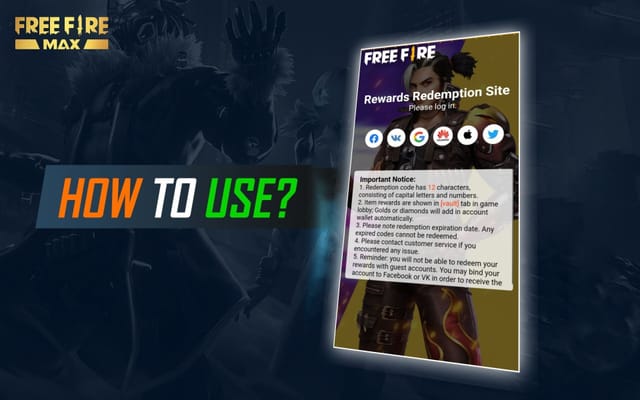 How to use redeem codes for Free Fire MAX: Step-by-step guide (February ...