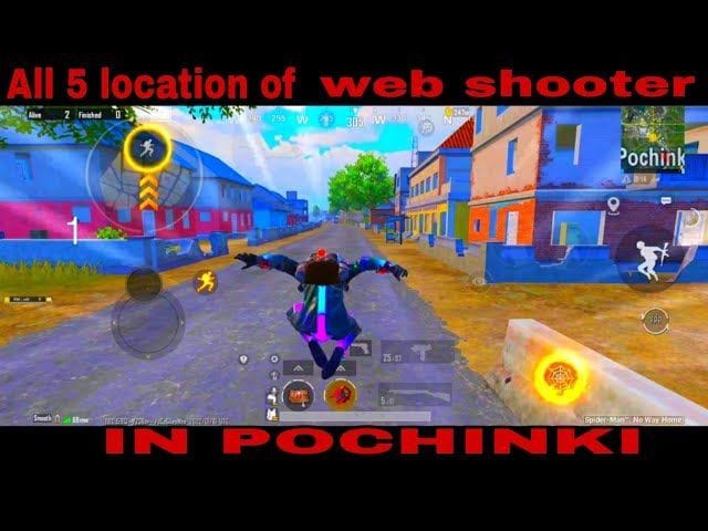 5 best BGMI drop locations to get guaranteed web-shooters in Erangel