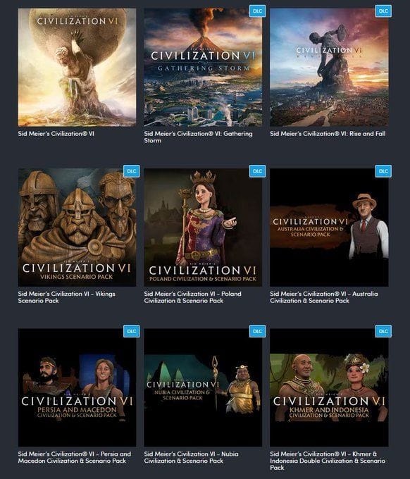 Sid Meier's Ultimate Collection on Humble Bundle: Civilization VI, charity, price and more