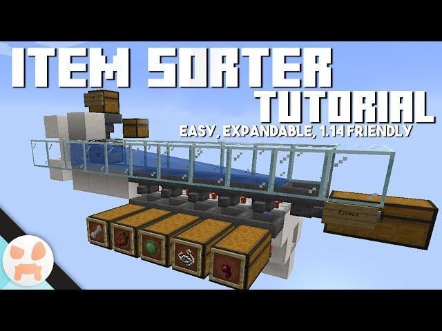How to make a chest sorter in Minecraft