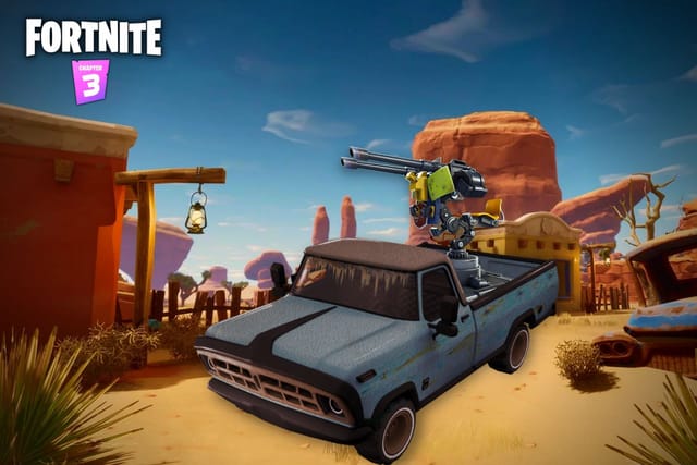 Fortnite leaks: Turret and Armor mods for in-game vehicles