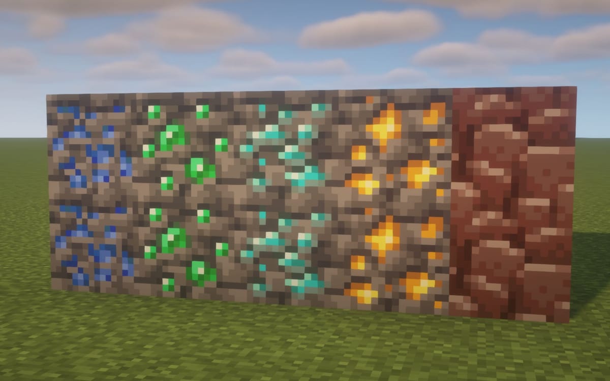Top 5 rarest ores in Minecraft 1.18