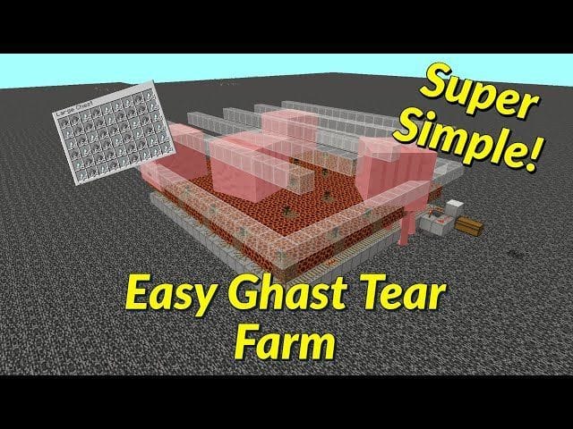 Minecraft: Easiest way to make a ghast farm