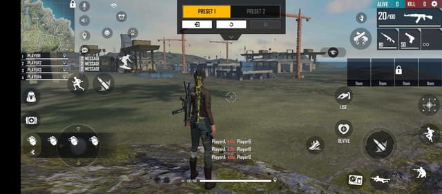 How to set a Custom HUD in Free Fire MAX