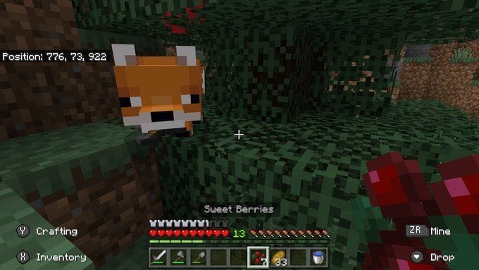Top 3 uses of Foxes in Minecraft