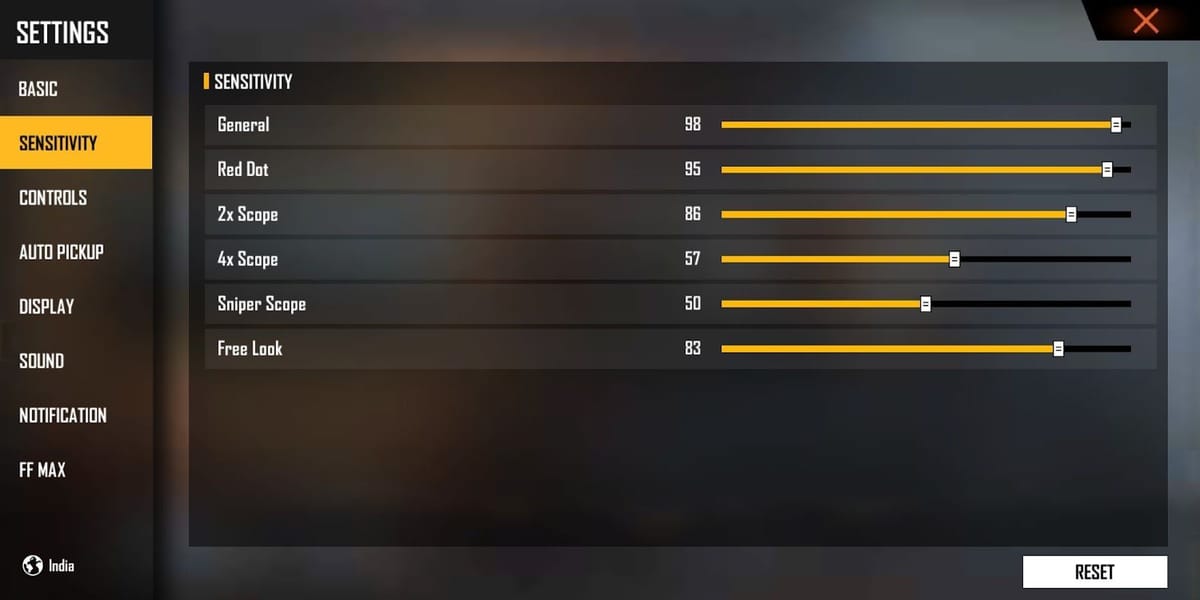 Best sensitivity settings and tricks to land more headshots in Free ...