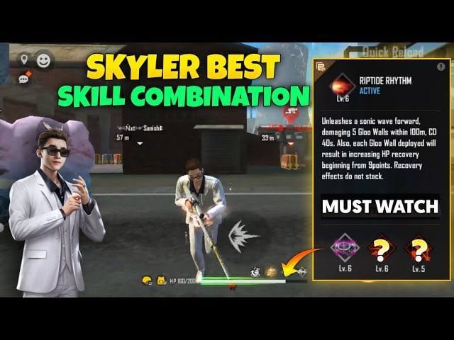 Skyler vs Dimitri: Which Free Fire MAX character is better for rank push?