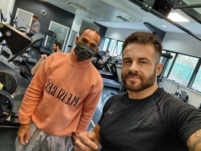 F1 News: Lewis Hamilton spotted at the gym with Mercedes employee prior ...