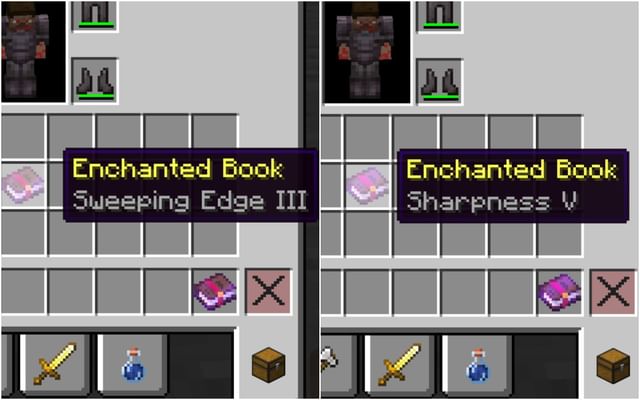 Sweeping Edge vs Sharpness: Which enchantment is better in Minecraft?