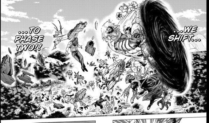 My Hero Academia Chapter 345: Phase 2 initiated, Dabi and Shoto face ...