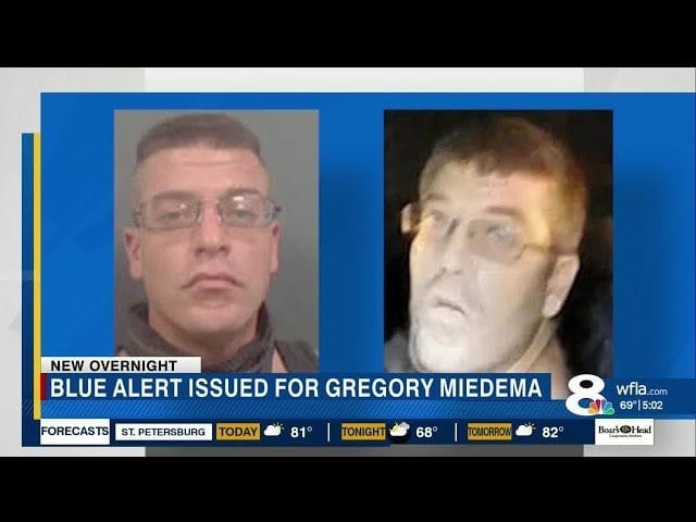 What is Florida Blue Alert? Warning issued after fugitive shoots Taylor ...