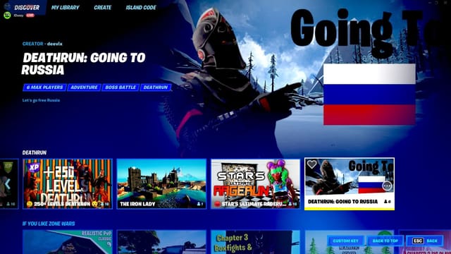 Fortnite urged to stop creative map mocking Russia-Ukraine