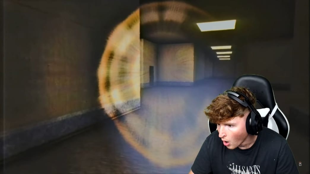 GTA 5 streamer explores Backrooms with mods