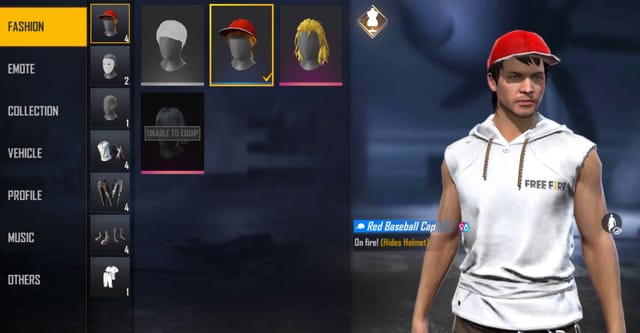 Free Fire redeem code (February 6): Free Red Baseball Cap and Xtreme ...