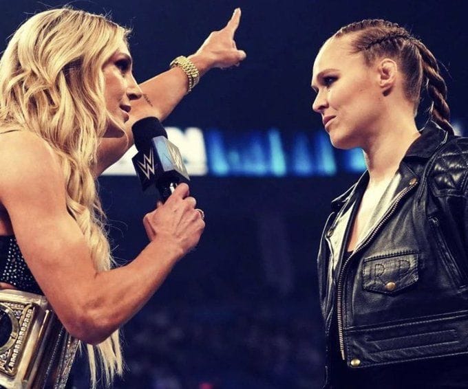Charlotte Flair vs. Ronda Rousey confirmed for WrestleMania Night 1