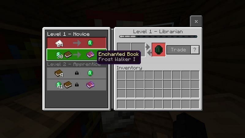 Top 5 Librarian villager trades in Minecraft