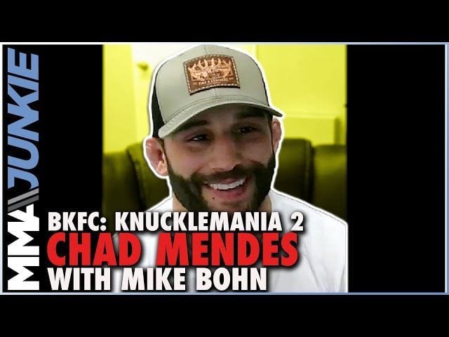 Chad Mendes BKFC debut: When is 'Money' fighting his first bare-knuckle ...