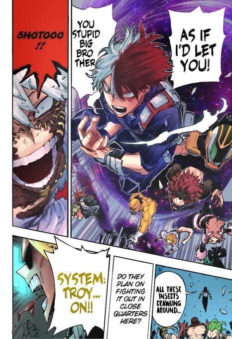 My Hero Academia Chapter 345: Phase 2 initiated, Dabi and Shoto face ...