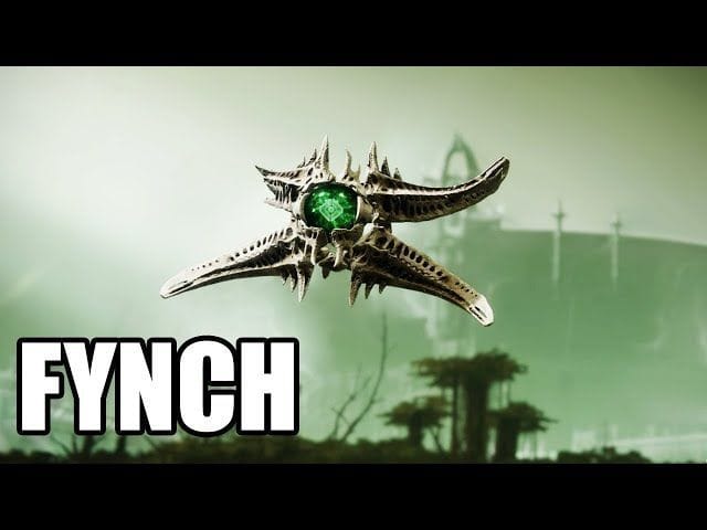 Who is the voice actor for Fynch in Destiny 2?