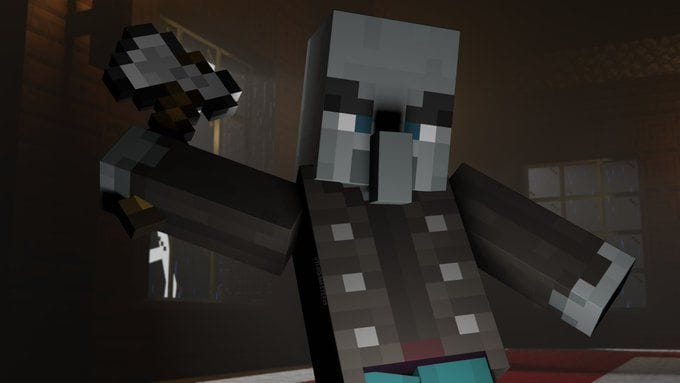 Why is it important to pacify a Vindicator in Minecraft