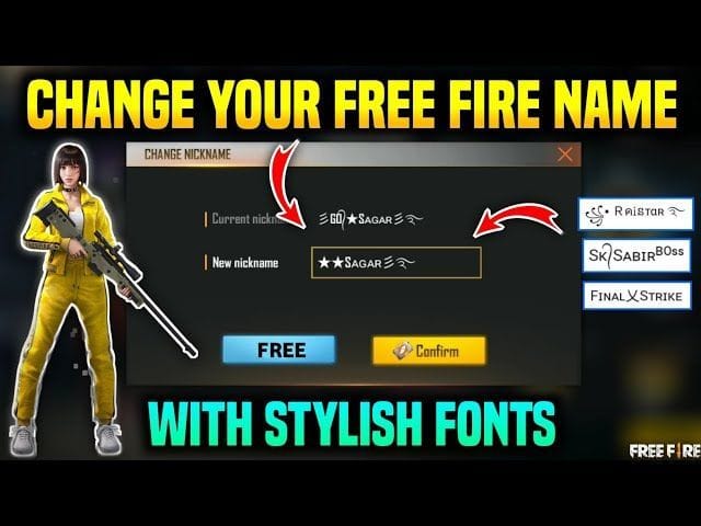 Unique Free Fire Nickname and Signature tricks in February 2022: All ...