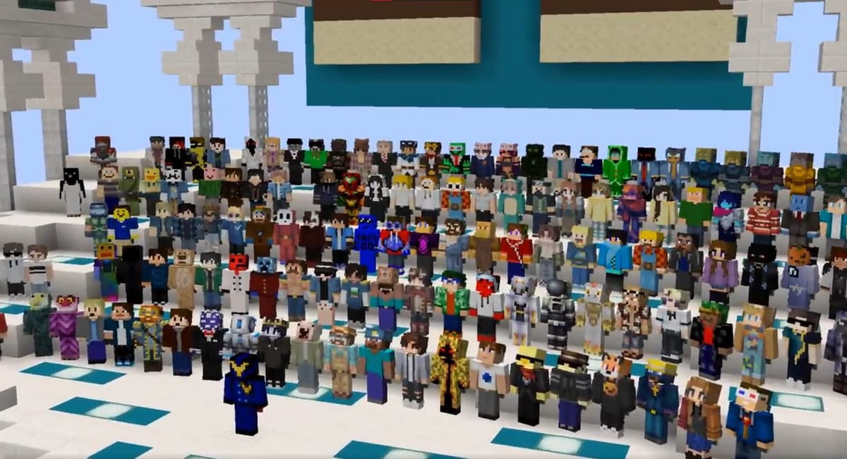 131 Minecraft Realms maps creators do virtual meet in new record