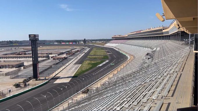 Atlanta Motor Speedway updates track with new barriers for NASCAR Folds ...