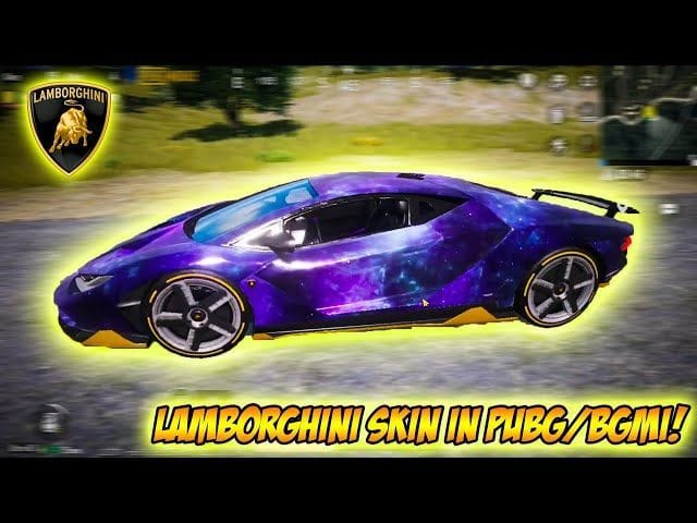 BGMI Lamborghini collab event: How to get Lamborghini skins in March 2022