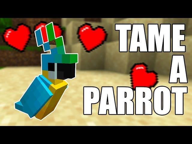Top 3 uses of parrots in Minecraft